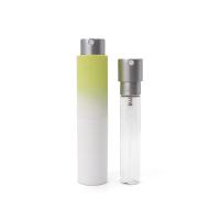 China 8ml 10ml Rotating Oral Spray Bottle Car Air Freshener Portable Perfume Dispenser Round PET ABS PP Glass for sale