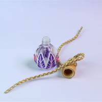 China Wholesale 15ml Spherosome Half Polymer Clay Pendant Perfume Oil Bottle for Bag Car for sale