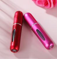China 5ml Refillable Perfume Bottle Aluminum Atomizer Mini Spray Bottle for Travel for sale