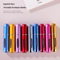 China 5ml Refillable Perfume Bottle Aluminum Atomizer Mini Spray Bottle for Travel for sale