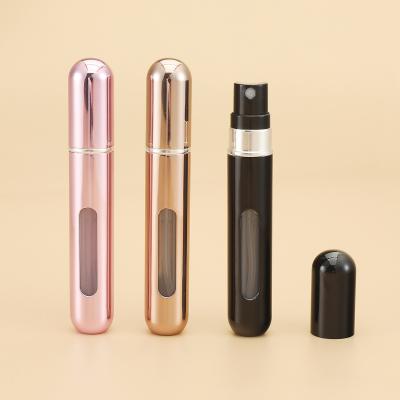 China 8ml Bottom Direct Fill Perfume Bottle Portable Ultra Fine Atomizing Spray Refillable 6ml 8ml for sale