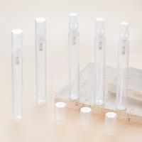 China 2ml 3ml 5ml Portable plastic perfume vial sprayer bottle liquid scent sample dispenser plastic small vial for sale
