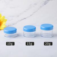 China Wholesale High Transparent PS Plastic Cream Jars 3g to 40g for Eyeshadow Cosmetic Packaging for sale