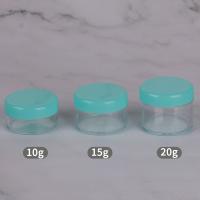 China Wholesale High Transparent PS Plastic Cream Jars 3g to 40g for Eyeshadow Cosmetic Packaging for sale