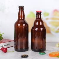 China Amber Glass Bottles 330ml 500ml 650ml 1000ml for Liquor Wine Whiskey Beer for sale