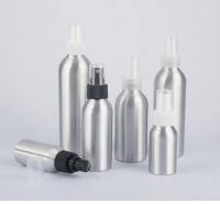 China Aluminium Spray Bottle 30ml to 500ml Leak Proof Screw Cap or Spray Head Durable Eco Friendly Packaging for sale
