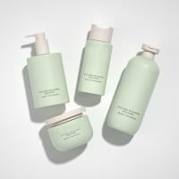 China Custom PET Cosmetic Packaging Set 250ml 500ml Lotion Shampoo Bottle with Dispenser Pump Eco Friendly for sale