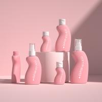 China Waist-shaped PET Plastic Bottle 30ml 100ml Essential Oil Perfume Bottle Fine Mist Spray Lotion Dispenser Pump Bottles for sale
