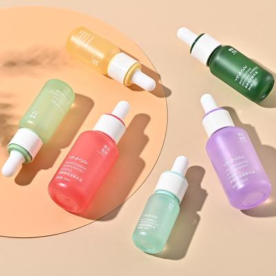 China 10ml 15ml 30ml Essential Oil Glass Dropper Bottles Double-Layered Cylindrical Cosmetic Bottles for sale