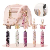 China 5ml Empty Perfume Bottles Fine Mist Spray PP Inner Bottle Round Shape Clear Custom Color Travel Cosmetic Vials for sale