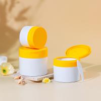 China Double-layer Cream Jars, Multi-Purpose Empty Cosmetic Cream Container, Leak-Proof Dust-Proof Skincare Storage Jar for Facial Cream, Body Lotion, Cleansing Mud Mask, Plastic Cream Jars for sale
