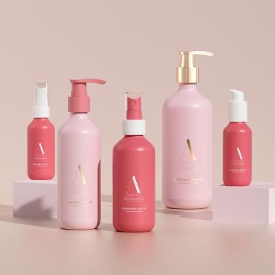 China Custom PET Cosmetic Bottles 60ml 500ml Lotion Pump Fine Mist Spray Dispenser for sale