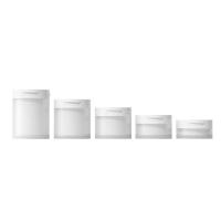 China 50g 100g 120g PP Plastic Screw On Cream Jar Leakproof Cosmetic Packaging with Spoon Tweezer for sale