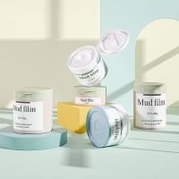 China 50g 100g 120g PP Plastic Screw On Cream Jar Leakproof Cosmetic Packaging with Spoon Tweezer for sale