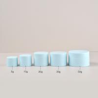 China 5g 15g 20g 30g 50g Matte PP Cream Jars, Double Wall Plastic Cosmetic Jar for Face Cream Mask Packaging for sale