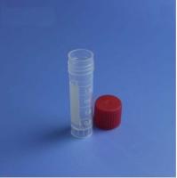 China PP Screw Cap Flat Bottom Cryo Tube 0.5ml to 10ml Autoclavable Freezable -181°C for sale