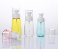 China PETG Plastic Hand Sanitizer Spray Bottle 30ml 100ml Fine Mist Spray Pump Custom Logo for sale