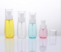 China PETG Plastic Hand Sanitizer Spray Bottle 30ml 100ml Fine Mist Spray Pump Custom Logo for sale
