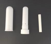 China Plastic PP Nasal Inhaler Stick 10ml Essential Oil Aromatherapy Tube with Cotton Wicks for sale