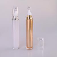 China 15g 20ml Plastic Acrylic Roll-On Bottle for Eye Cream Essential Oil Push-On Cap for sale