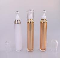 China 15g 20ml Plastic Acrylic Roll-On Bottle for Eye Cream Essential Oil Push-On Cap for sale
