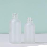 China Frosted Glass Bamboo Spray Bottle 5ml to 100ml Essential Oil Perfume Packaging for sale