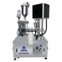 China JY DK-CC Full Auto Rotary Mascara Filling Machine 220V/380V 2000 Units/Hour ±0.1ml Accuracy for sale