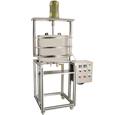 China 50L Stainless Steel Lipstick Production Heating Mixer with 0-200 RPM Stirring and 0-150°C Temperature Control for sale