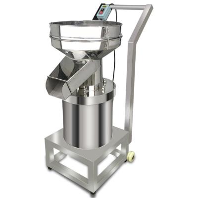 China Stainless Steel Vibration Sieve Powder Screening Machine 40 Mesh 0.55KW Φ400mm for sale