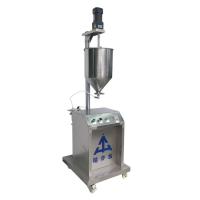 China Cosmetic Powder Filling Machine 15-40 Bottles/Minute with 30L Capacity and 220V Power for sale