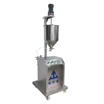 China Cosmetic Powder Filling Machine 15-40 Bottles/Minute with 30L Capacity and 220V Power for sale