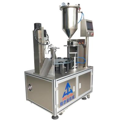 China 0.1kW Automatic Lip Gloss Filling Machine with 2000 Units/Hour Capacity and 1-20ml Range for sale