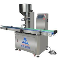 China Full Auto Cosmetic Cream Filling Machine 20-50pcs/min with 1% Accuracy for Shampoo and Lotion for sale