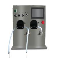 China Double Head Nail Polish Bottle Filling Machine 750-1000pcs/h with 1-500ml Capacity and ±0.2g Accuracy for sale