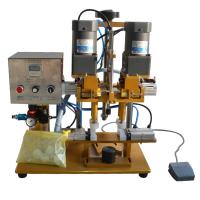 China Wheel Type Automatic Capping Machine for Cosmetics Bottles - 25-35 Vials/Min Speed, 22-25mm Capping Distance for sale
