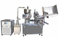 China 380V Automatic Hose Filling and Sealing Machine with 30-60 pcs/min Speed and 10-60mm Tube Diameter Range for sale