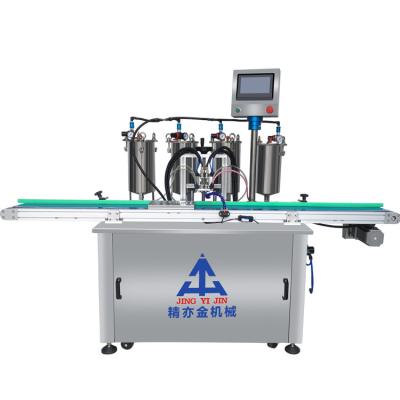 China Manual Screw Lifting Perfume Filling Machine 1600-2400 Bottles/Hour with 0.1kW Power and 700×500×1600mm Dimensions for sale