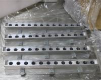 China Lipstick Production Line Lipstick 12 Holes Bird-Beak Aluminum Mold silver easy to clean for sale