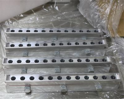 China Lipstick Production Line Lipstick 12 Holes Bird-Beak Aluminum Mold silver easy to clean for sale