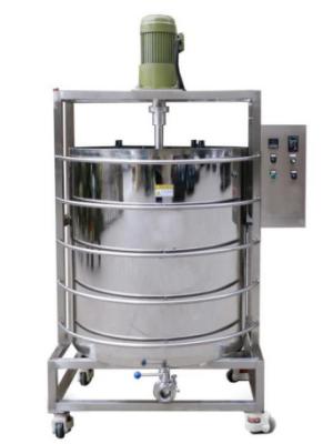 China Lipstick Production Line 500L Big Volume Dissolving Tank Wax Balm Lipstick for sale