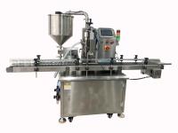 China Servo Single Head Gear Pump Liquid Filling Machine Fully Automatic 60-100 BPM 4L Capacity for sale