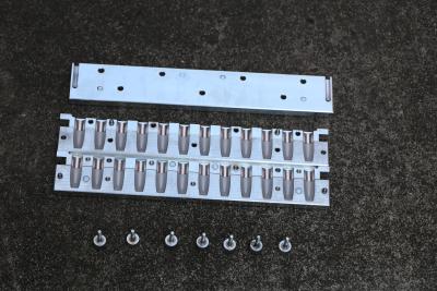 China 12-Hole Double Color Ribbed Lipstick Mold 3-5 Molds/Min Production 1-3 Year Life for sale