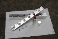 China 6-Hole Vermicelli Lipstick Mold with 6-8 Molds/Minute Production Speed and CE ISO Certification for sale
