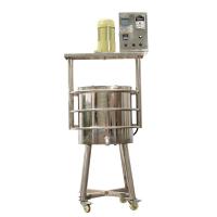 China Heating Mixing Lipstick Drum 50L Lipstick Stirring Melting Machine for sale