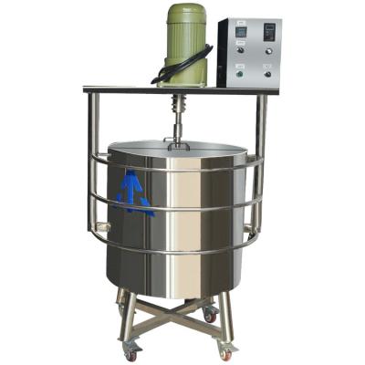 China 100L Lipstick Mixing Machine Stirring Melting Compartmentalized Heating for sale