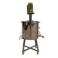 China 100L Lipstick Mixing Machine Stirring Melting Compartmentalized Heating for sale