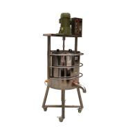 China Heating Mixing Lipstick Drum 150L Lipstick Stirring Melting Machine for sale