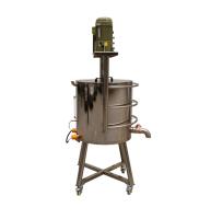 China Heating Mixing Lipstick Drum 150L Lipstick Stirring Melting Machine for sale