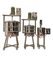 China Heating Mixing Lipstick Drum 150L Lipstick Stirring Melting Machine for sale