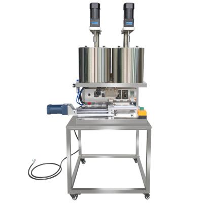 China 2.6KW Lipstick Production Line Marble Lipstick Filling Machine Double Color for sale